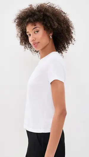 L'Agence Aileen Crew Neck Tee