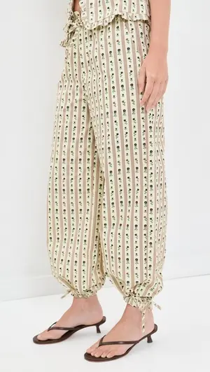 HOUSE OF SUNNY Vintage Rose Balloon Pants