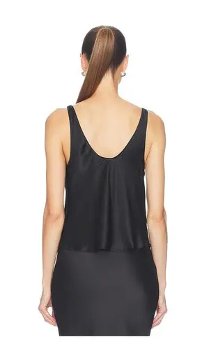 L'Agence Evadne Cowl Neck Tank