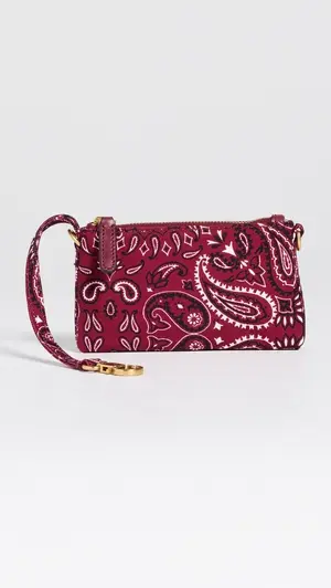 Madewell Bandana Mini Pouch Keychain