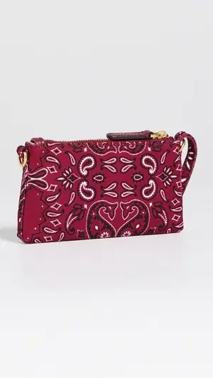 Madewell Bandana Mini Pouch Keychain
