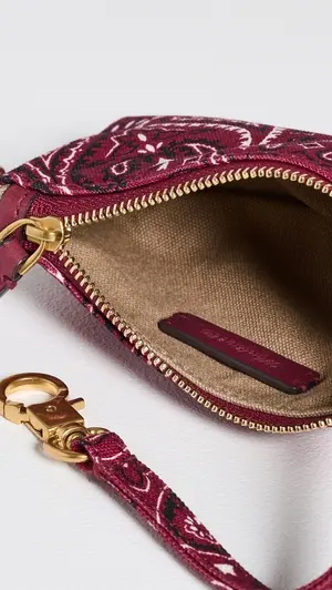 Madewell Bandana Mini Pouch Keychain