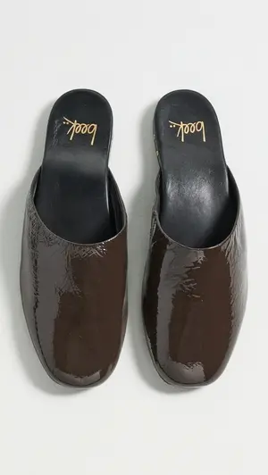 Beek Blackbird Mules - Coffee