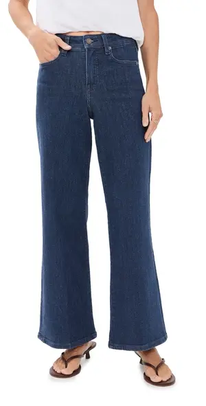 Good American Good Petite Palazzo Jeans - Indigo1153