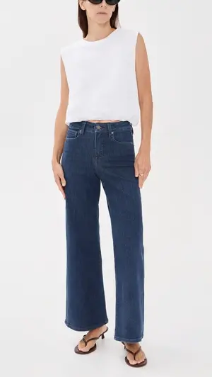 Good American Petite Palazzo Jeans - Indigo1153