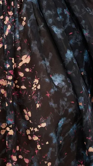 Ulla Johnson Elise Short Sleeve Silk Blouse