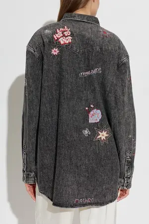 MOTHER Denim Shirt ‘the Exes And Ohs