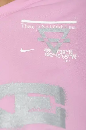 Nike Long Sleeve Technical T-shirt With Mesh Inserts