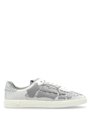 Amiri Glitter Pacific Bones’ Sports Shoes - Grey