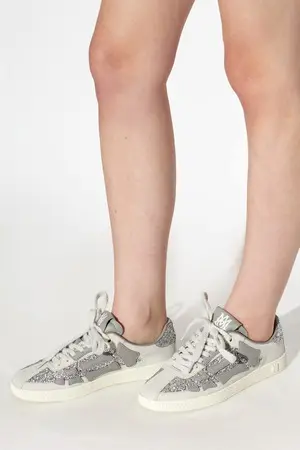 Amiri Glitter Pacific Bones’ Sports Shoes