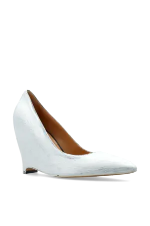 MAISON MARGIELA Leather Wedge Shoes