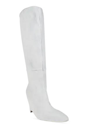 MAISON MARGIELA Leather Wedge Heel Boots