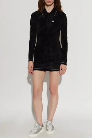 Amiri Polo Dress With Logo