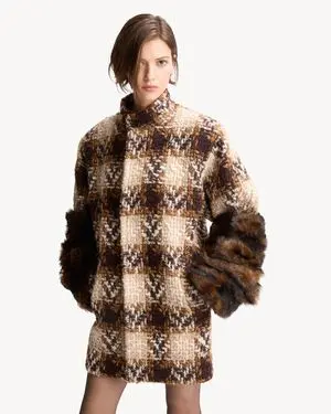 Saint Laurent Shearling Muffs