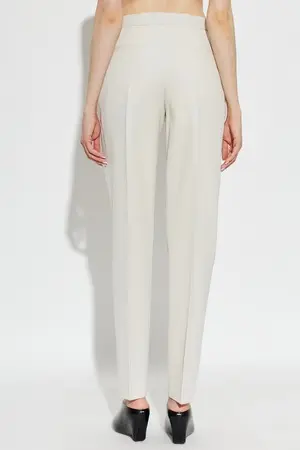 MAISON MARGIELA Wool Pleated Trousers