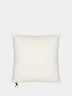 Maison De Vacances Off- Chenille Vice Versa Cushion - White