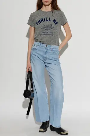 MOTHER The Whip Skimp Jeans - Blue