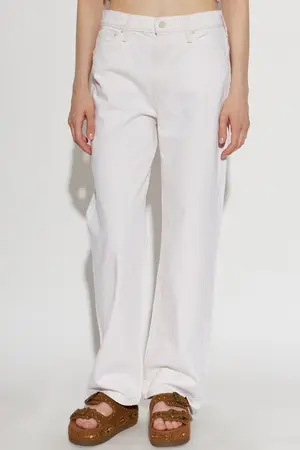 MOTHER The Dodger Skimp Jeans - Cream