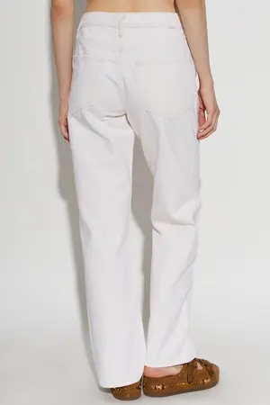 MOTHER The Dodger Skimp Jeans - Cream