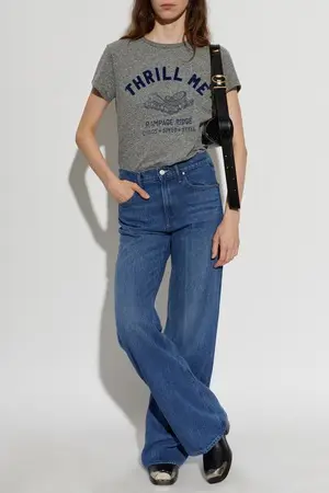 MOTHER Boxy Goodie Goodie’ T-shirt With Print