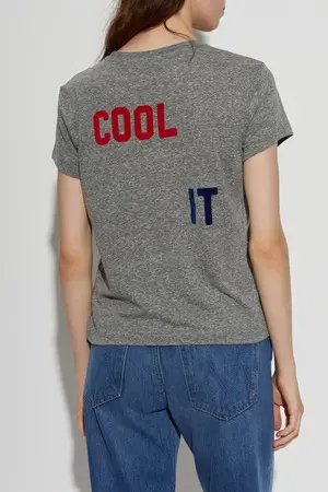 MOTHER Boxy Goodie Goodie’ T-shirt With Print