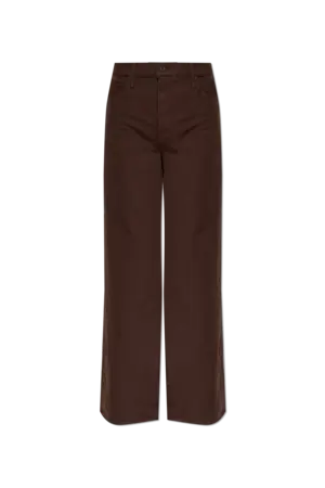MOTHER MOTHER The Undercover Sneak Jeans Brown