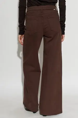 MOTHER The Undercover Sneak Jeans - Brown