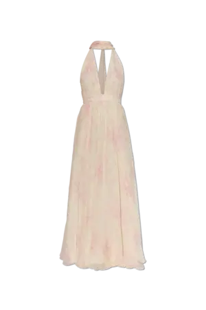 LoveShackFancy Silk Dress ‘lilah - Yellow