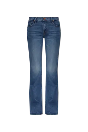 MOTHER The Jinx Heel Jeans - Navy Blue