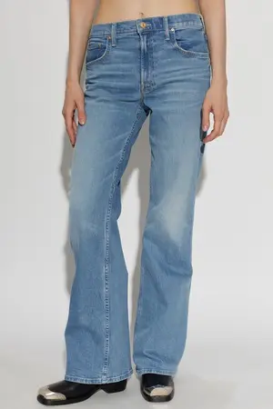 MOTHER The Bookie Sneak Jeans