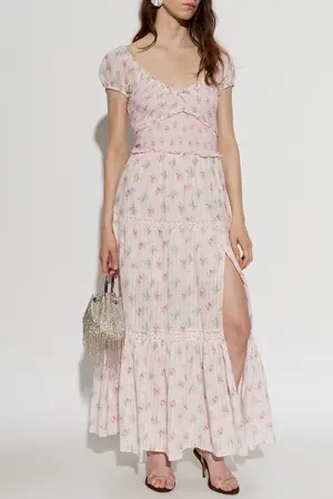 LoveShackFancy Cotton Dress ‘amandla - Pink