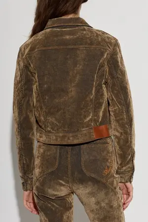 Amiri Denim Jacket With Logo