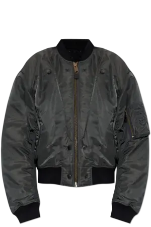 MAISON MARGIELA Reversible Quilted Bomber Jacket - Grey
