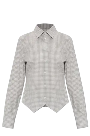 MAISON MARGIELA Checked Shirt Grey