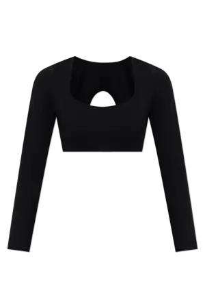 Nike Long Sleeve Cropped Top