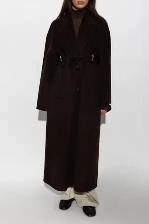 Sportmax Wool Coat ‘olmo - Brown