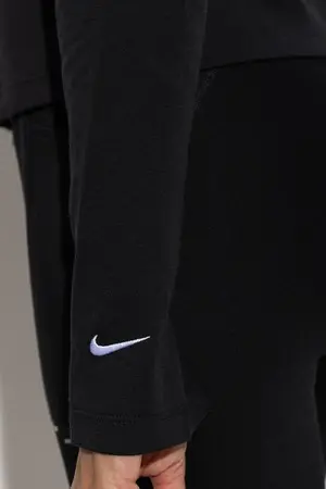 Nike Full Zip Hoodie With Embroidered Logo