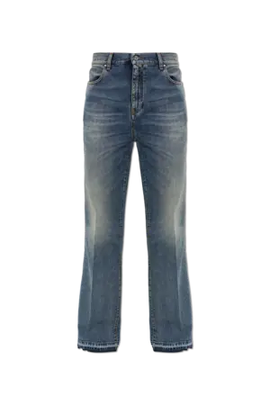 Amiri Amiri Wide-Leg Jeans Blue