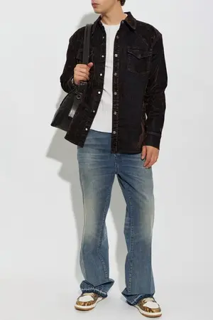 Amiri Wide-leg Jeans - Blue