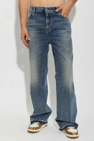 Amiri Wide-leg Jeans - Blue