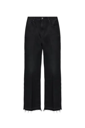 Amiri Raw-hem Jeans - Black