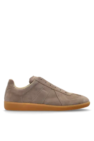 MAISON MARGIELA Suede Sports Shoes - Beige