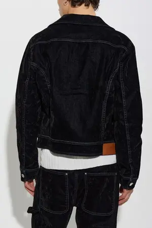 Amiri Denim Jacket With Logo