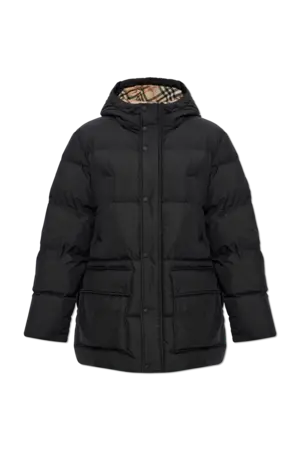 Burberry Burford’ Puffer Jacket - Black
