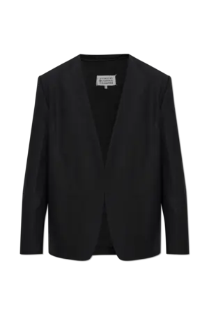 MAISON MARGIELA Wool Blazer - Black