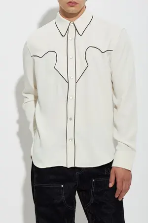 Amiri Shirt With Decorative Stitching