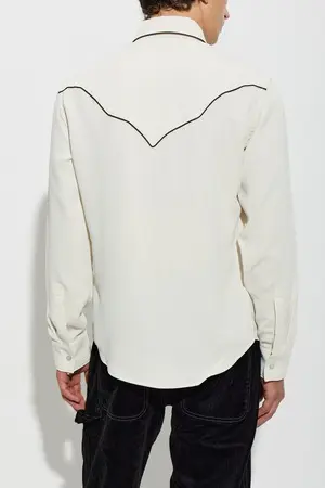 Amiri Shirt With Decorative Stitching