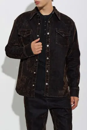 Amiri Denim Shirt - Brown
