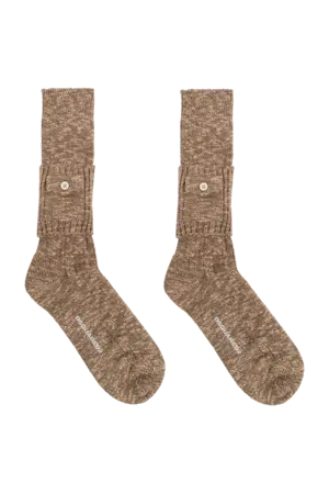 Dsquared2 Cotton Socks With Buttoned Pocket Detail