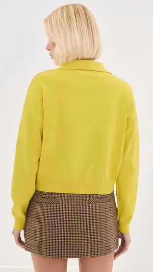 LE BOP Zadie Cropped Polo